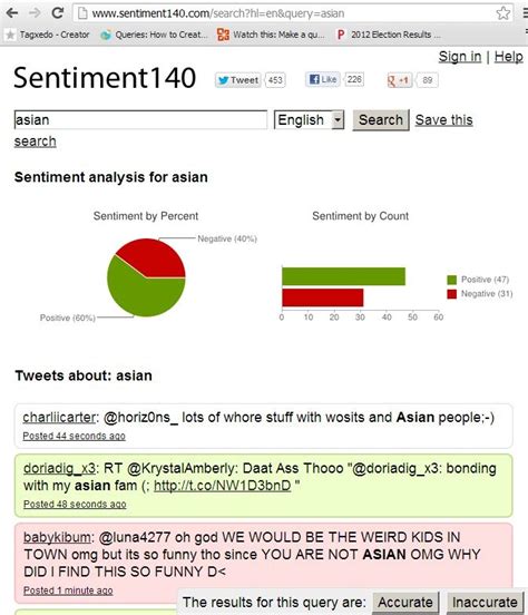 A Twitter Sentiment Analysis Tool Twitter Sentiment Analysis