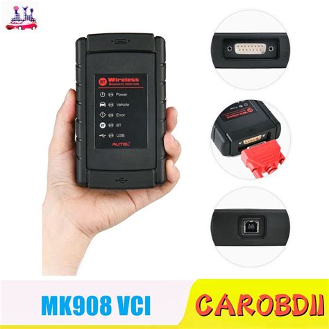 Autel Maxicom Mk908 Bluetooth Vehicle Communication Interface Vci Box
