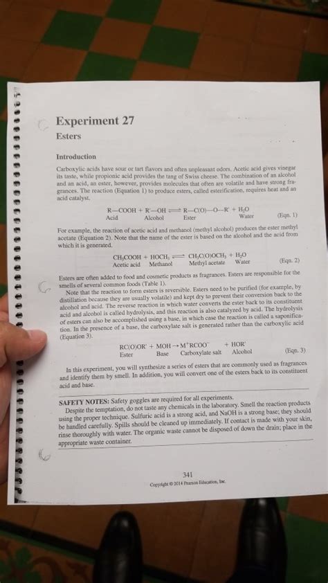 solved name date section experiment 27 pre laboratory