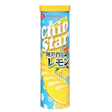 Japan Ybc Chip Star Potato Chips Lemon Flavor 105g Shopee Malaysia