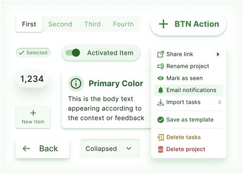 React Ui Kit Raised Styled Components By Roman Kamushken For Setproduct On Dribbble