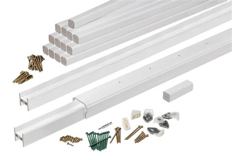Timbertech Classic 6 Universal Rail Pack Kit Matte White At Hamilton Building Supply In