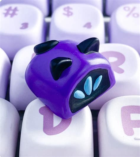 Omen Cute Version Keycap Touch Of Fun Kawaiikeycaps