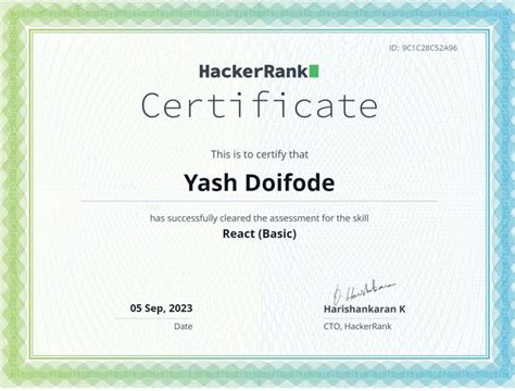 yash doifode on linkedin reactcertified problemsolving webdev