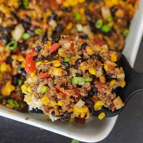Taco Rice Casserole Recipe Cart Recipe Cart