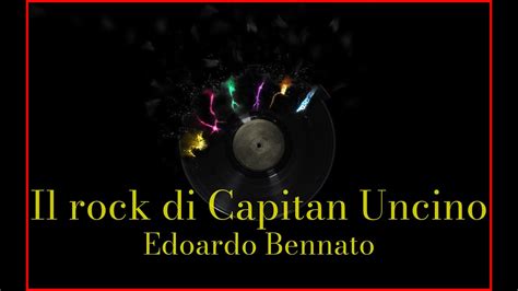 Edoardo Bennato Il Rock Di Capitan Uncino Lyrics Karaoke Youtube