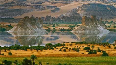 Lake In The Ounianga Serir Northern Chad Bing Gallery