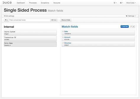 Building And Reviewing A Single Sided Process Duco