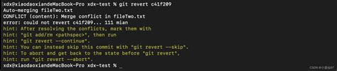 【中】git进阶之代码回滚、合并代码、从a分支选择n次提交，合并到b分支【revert、merge、rebase、cherry pick