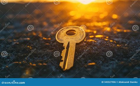Key Unlocking Potential Business Growth Shown On Bar Chart Vector