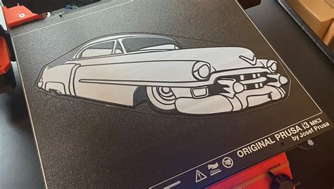 Cadillac 1953 Wall Plaque By Dickf Download Free Stl Model