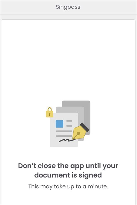 Sign With Singpass