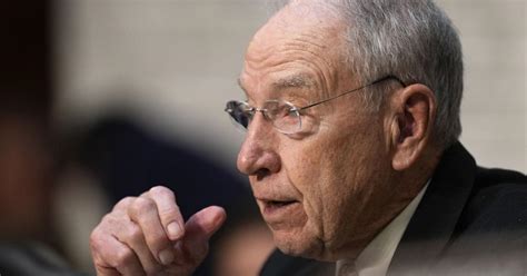 Chuck Grassley says high-level FBI, DOJ firings justified