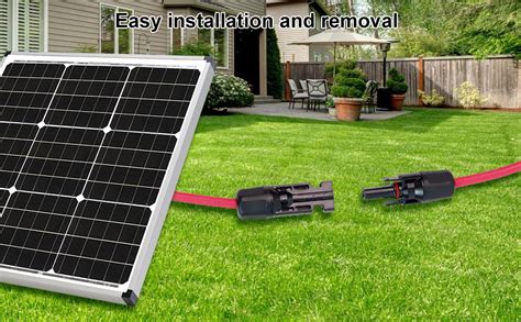 Solar Panel Extension Cables Wire 3ft 12awg Solar