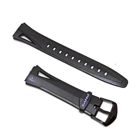 Genuine Casio Str 300 Str 300j Watch Band Strap Black Rubber Origi Watchonom