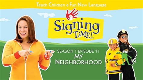 Watch Signing Time Season 2 Episode 10 Helping Out Around The House