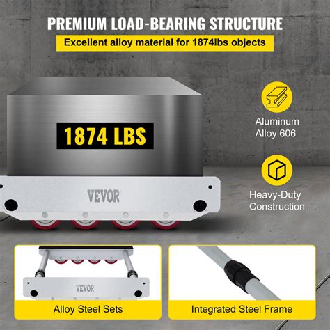 Furniture Moving Dolly Heavy Duty Dolly 30 X 185 Dolly Mover 1874lbs