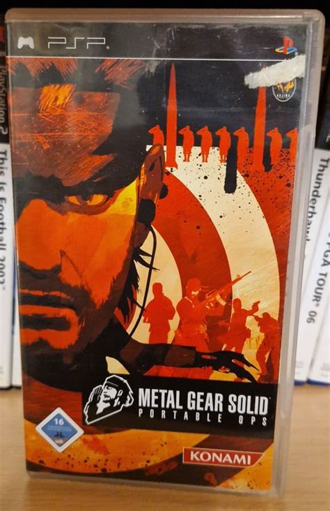 Metal Gear Solid Portable Ops Psp Kaufen Auf Ricardo