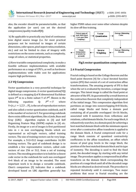 Survey Paper On Image Compression Techniques PDF Computing Technology Computing