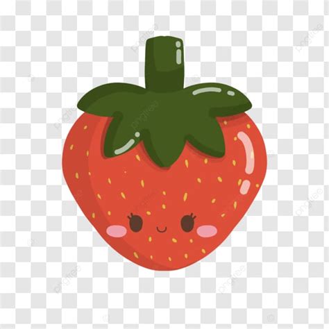 귀여운 딸기 스티커 귀여운 딸기 딸기 과일 스티커 Png 일러스트 및 Psd 이미지 무료 다운로드 Pngtree