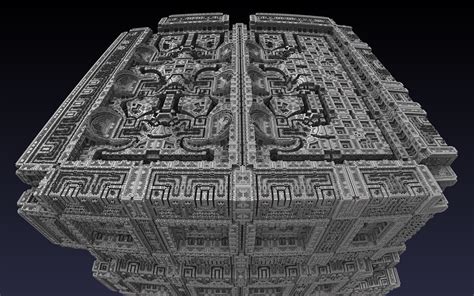 Borg Cube By Theli At On Deviantart