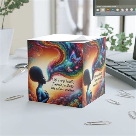 Inspirational Sticky Note Cube 700 Sheets Note Cube Etsy