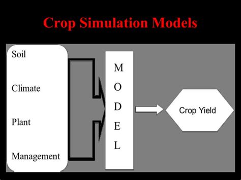 crop simulation model ppt