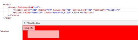 C Controls Going Invisible When Changing Background Color Of Canvas In WinUI Stack Overflow