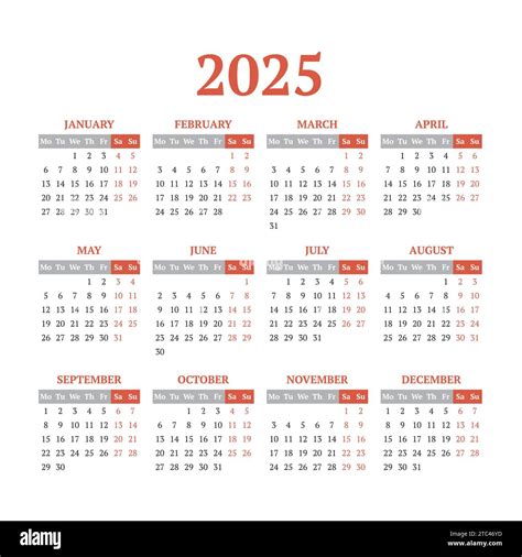 Excel Template Calendar Weeks 2025