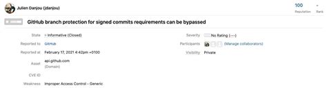 Unsigned Commits How We Found A Non Security Bug In Github