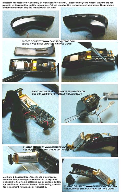 Bluetooth Headset Repairs Battery Replacement Attempt