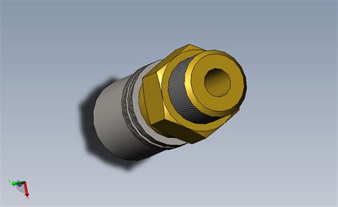 快速接头zz808ht[zz808ht 9 14×1 5] solidworks 2018 模型图纸下载 懒石网
