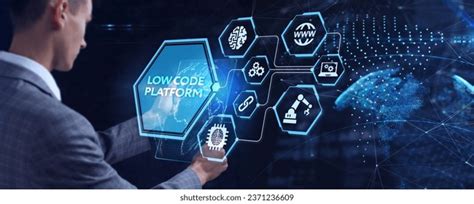 Low Code Software Development Platform Technology Stock Illustration Shutterstock
