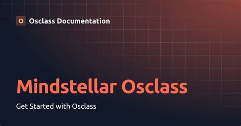 Mindstellar Osclass Osclass Documentation