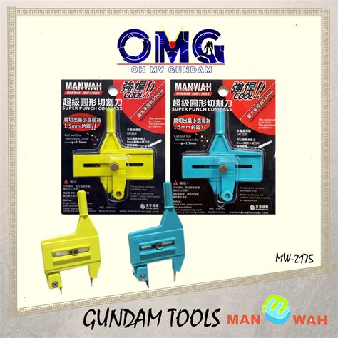 Tool Mw 2175 Man Wah Punch Compass Knife Circular Cutting Round Shape