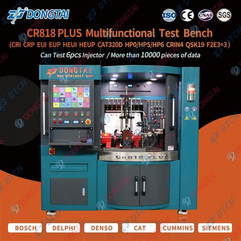 Cr818 Plus Common Rail Injector Heui Eui Eup With Coding Test Bench