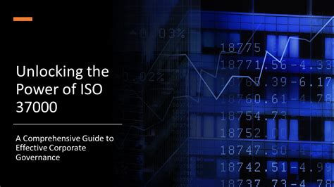 Unlocking The Power Of Iso 37000 A Comprehensive Guide To Effective