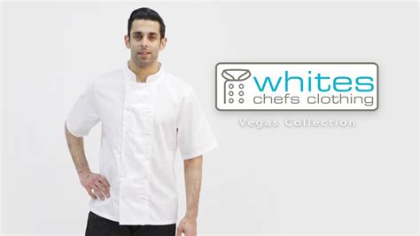 Whites Boston Unisex Chef Jacket White P B250 Nisbets