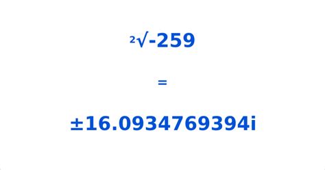 What Is The Square Root Of 259 Information And Calculator