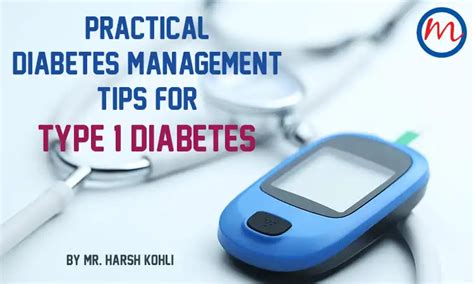 Practical Diabetes Management Tips For Type 1 Diabetes