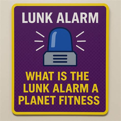 What Is The Lunk Alarm At Planet Fitness Planet Fitness Info