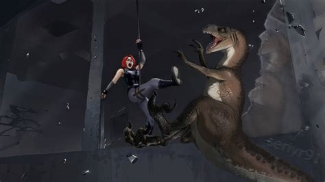 Dino Crisis Regina Hit Raptor Art By Seriyr91 On Deviantart
