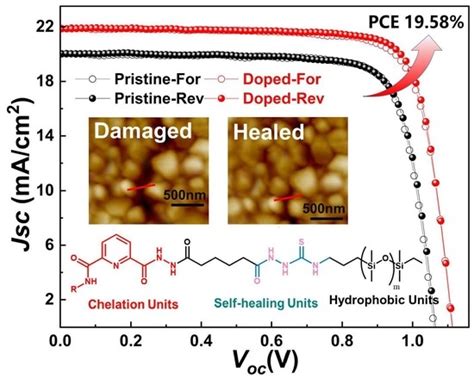 Nanomaterials Free Full Text Surface Chelation Enabled By Polymer Doping For Self Healable