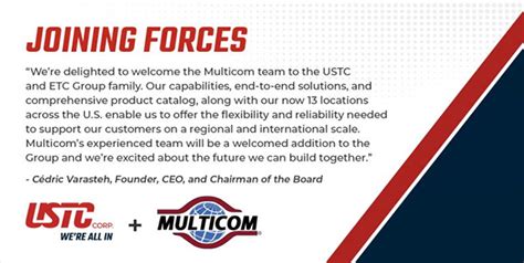 Ustc Corp Acquires Multicom Netceed Ustc Corp Acquires Multicom Netceed