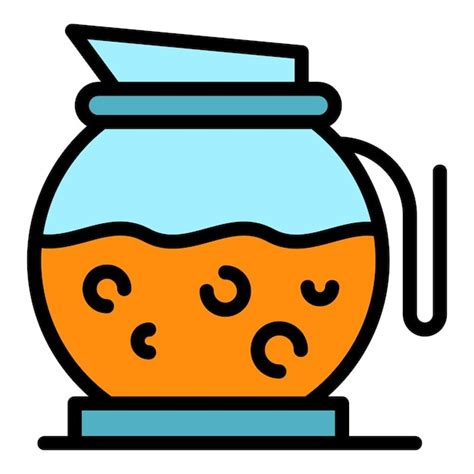 Premium Vector Coffee Glass Pot Icon Outline Coffee Glass Pot Vector