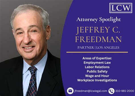 Liebert Cassidy Whitmore On Linkedin Jeffrey C Freedman Liebert