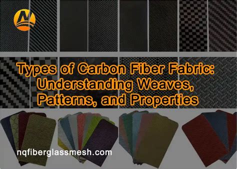 Types Of Carbon Fiber Fabric Understanding Weaves Patterns And