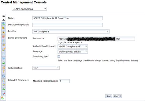connect sap web intelligence to sap datasphere analytic models using