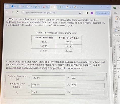 Solved How Do I Calculate Standard Deviation From A Chegg