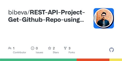 Github Bibevarest Api Project Get Github Repo Using Vue